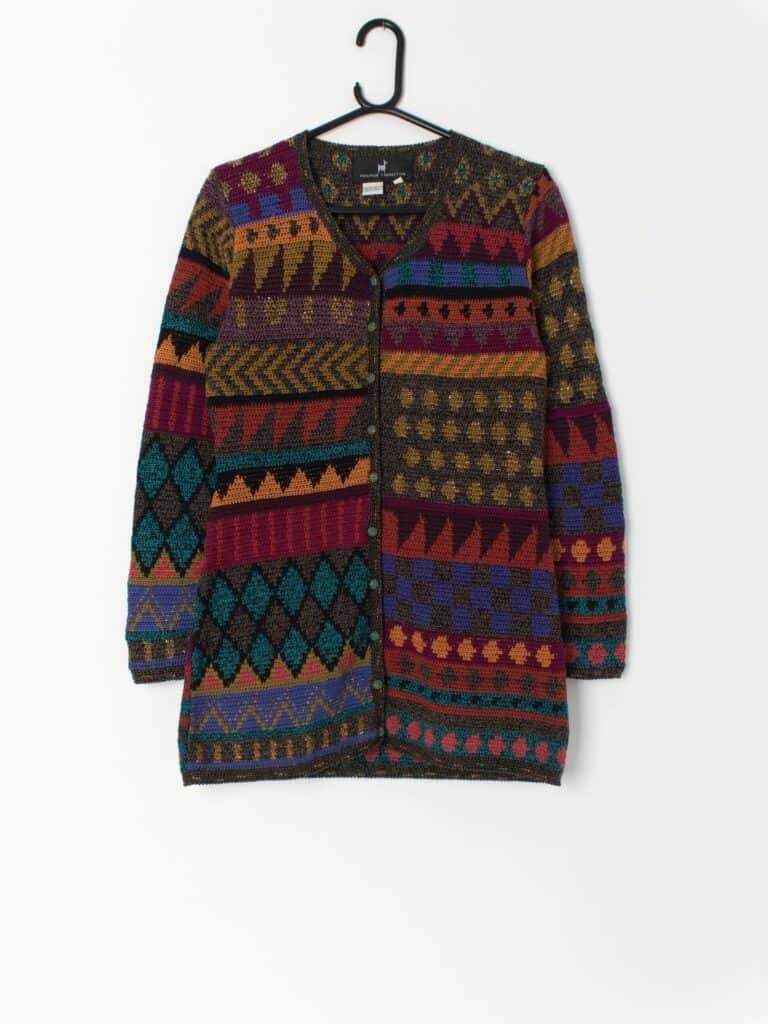 Vintage pima cotton cardigan by Peruvian Connection - S | St Cyr Vintage