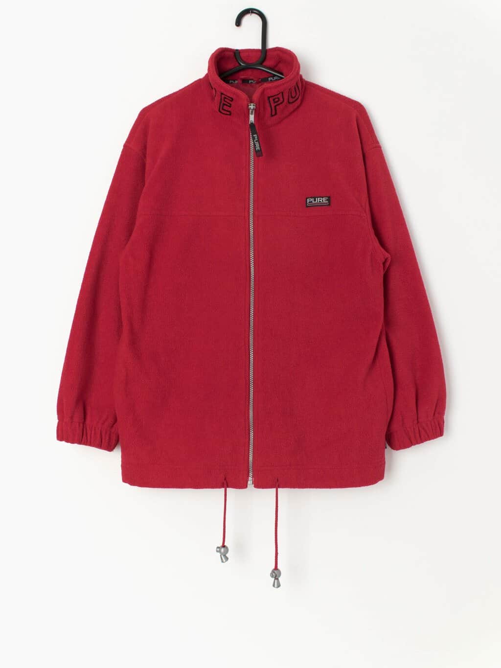 Vintage red fleece by Pure - Medium | St Cyr Vintage