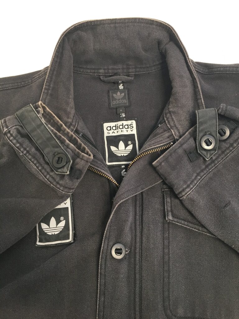 Vintage Adidas Safety utility jacket in black - Large | St Cyr Vintage