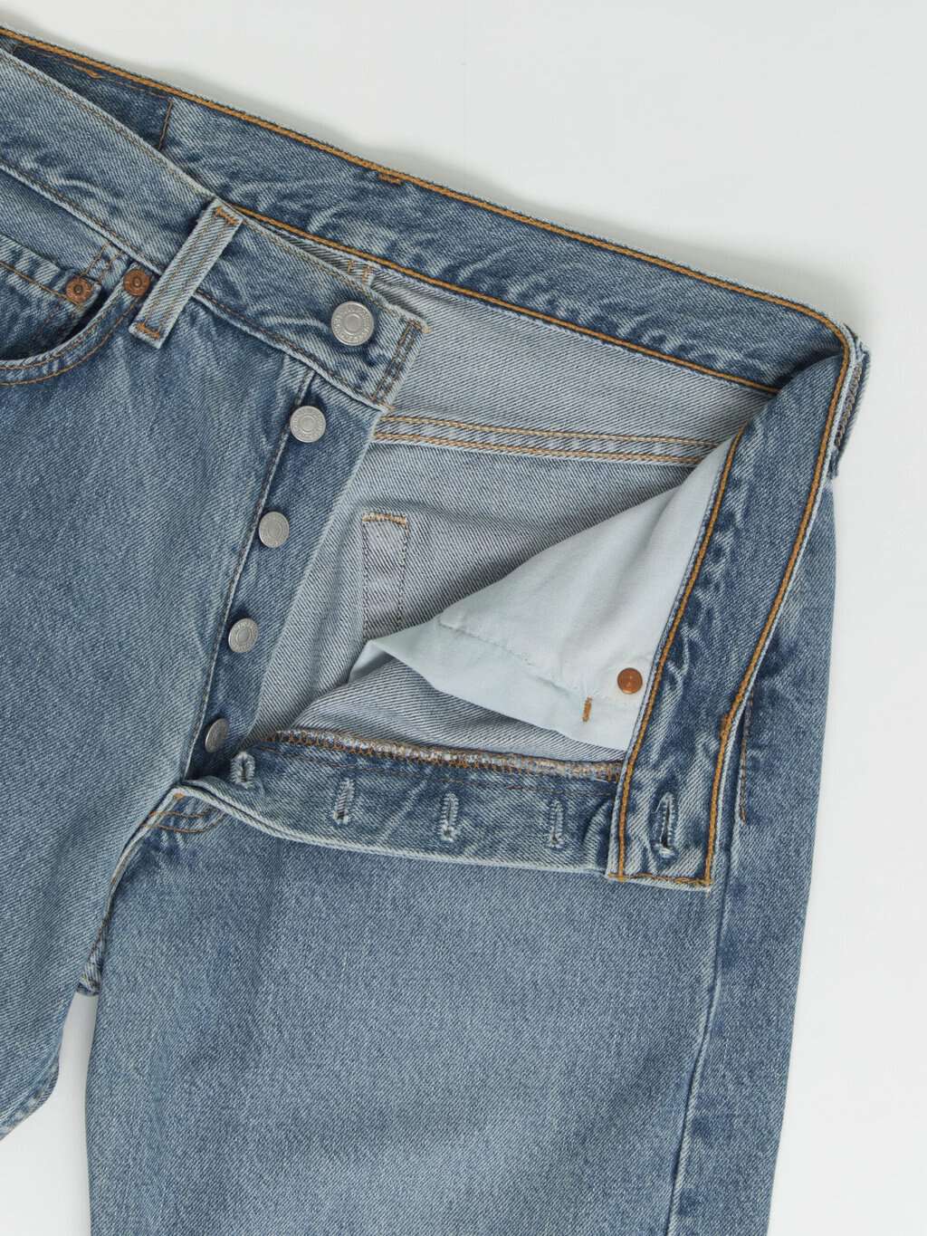 Vintage Levis 501 jeans 30 x 33.5 blue stonewash USA made 90s | St Cyr Vintage