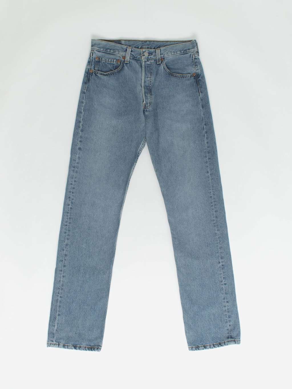 Vintage Levis 501 jeans 30 x 33.5 blue stonewash USA made 90s | St Cyr Vintage